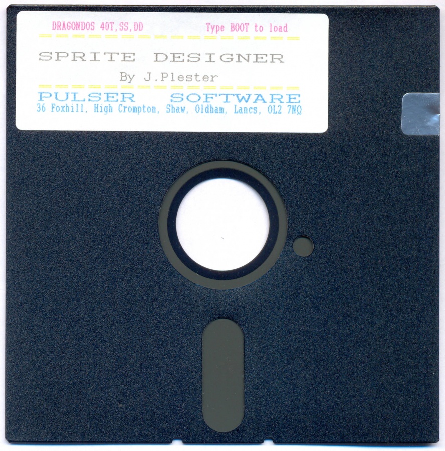 File:SpriteDesigner Disk.jpg - The Dragon Archive